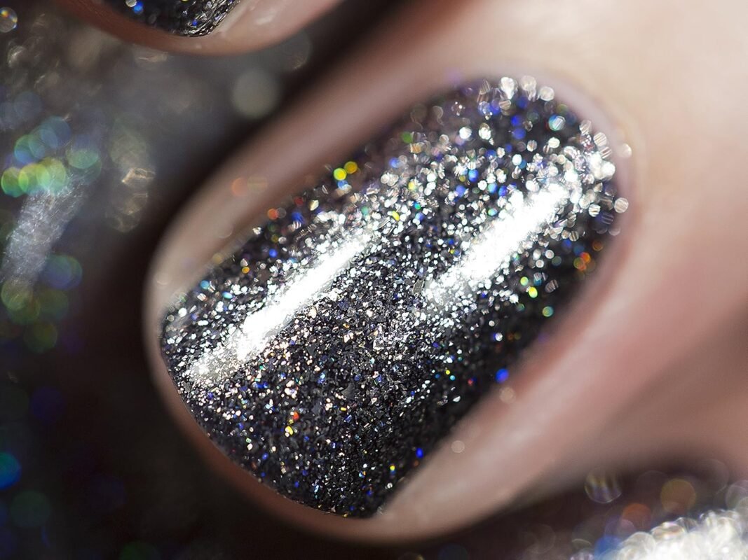 ILNP Private Reserve - Black Holographic Metallic ... - Nailsickle